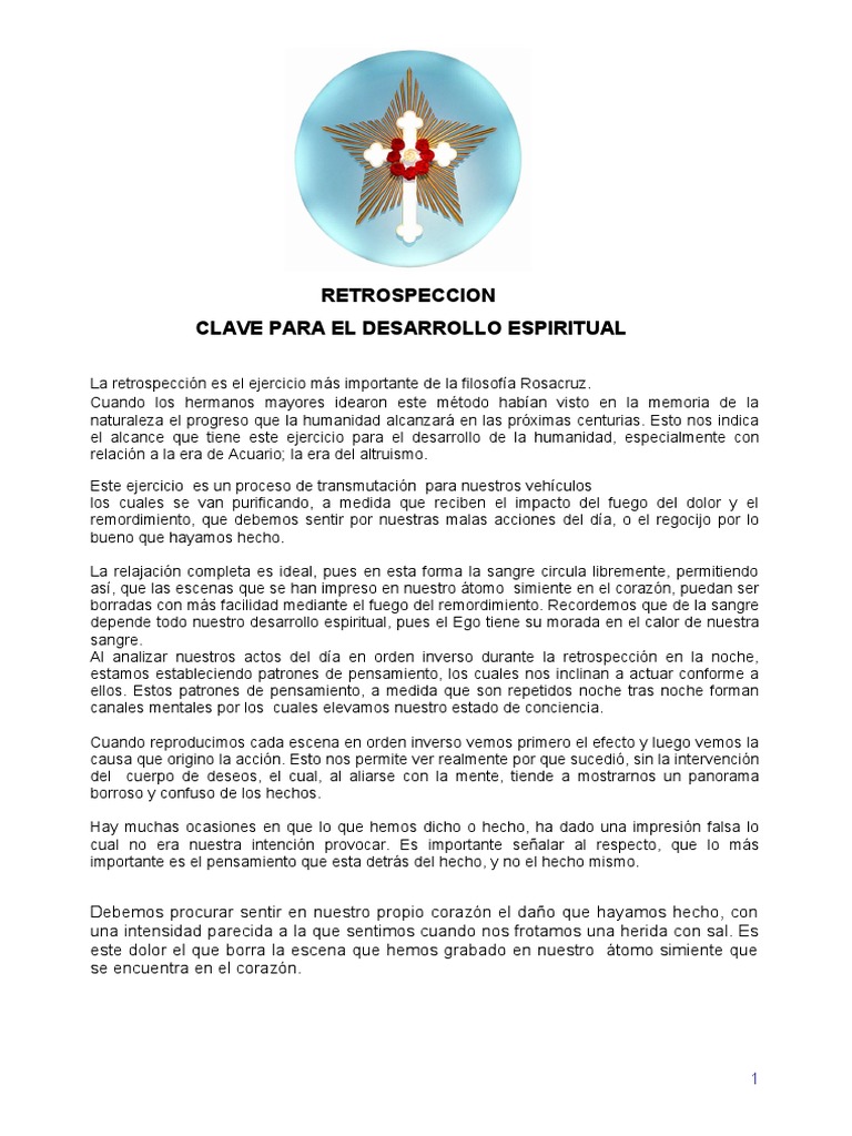 RETROSPECCION | PDF | Mente | Verdad