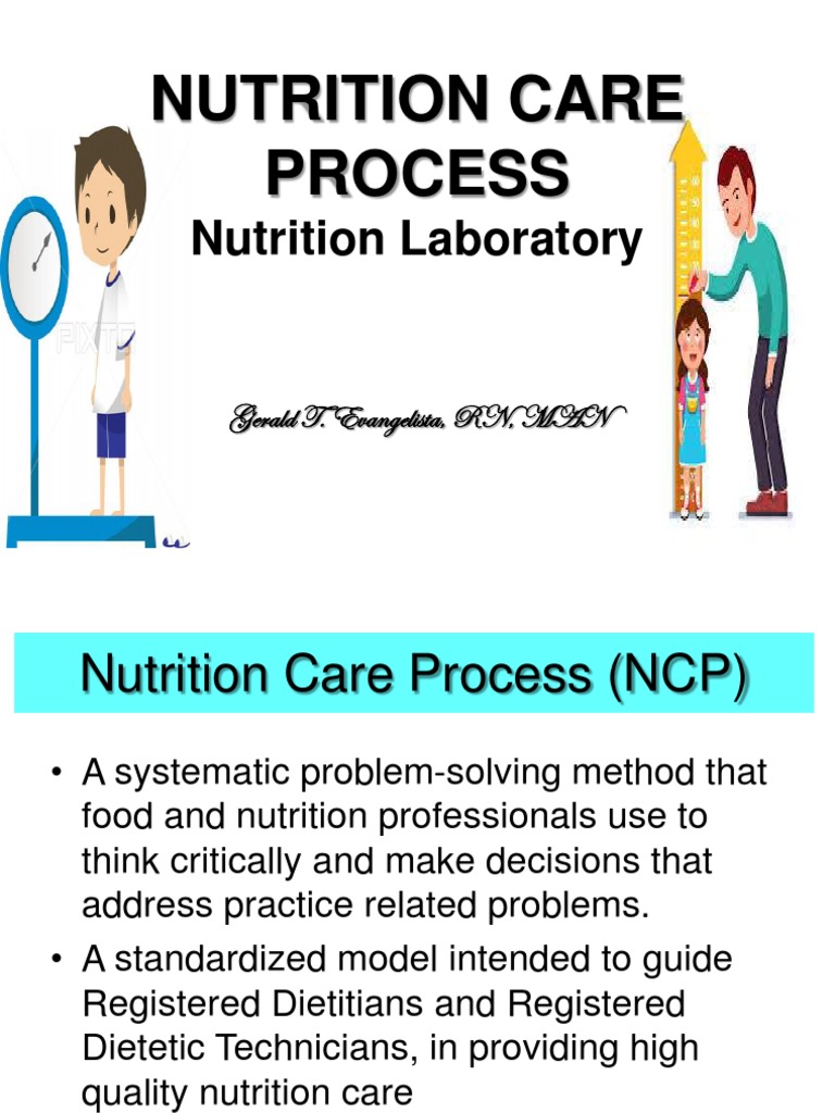 Nutrition Lab Nutri Care Process | PDF | Dietitian | Medical Diagnosis