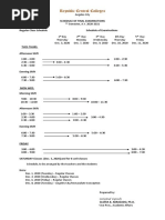 Supervisor Working Time Schedule | PDF