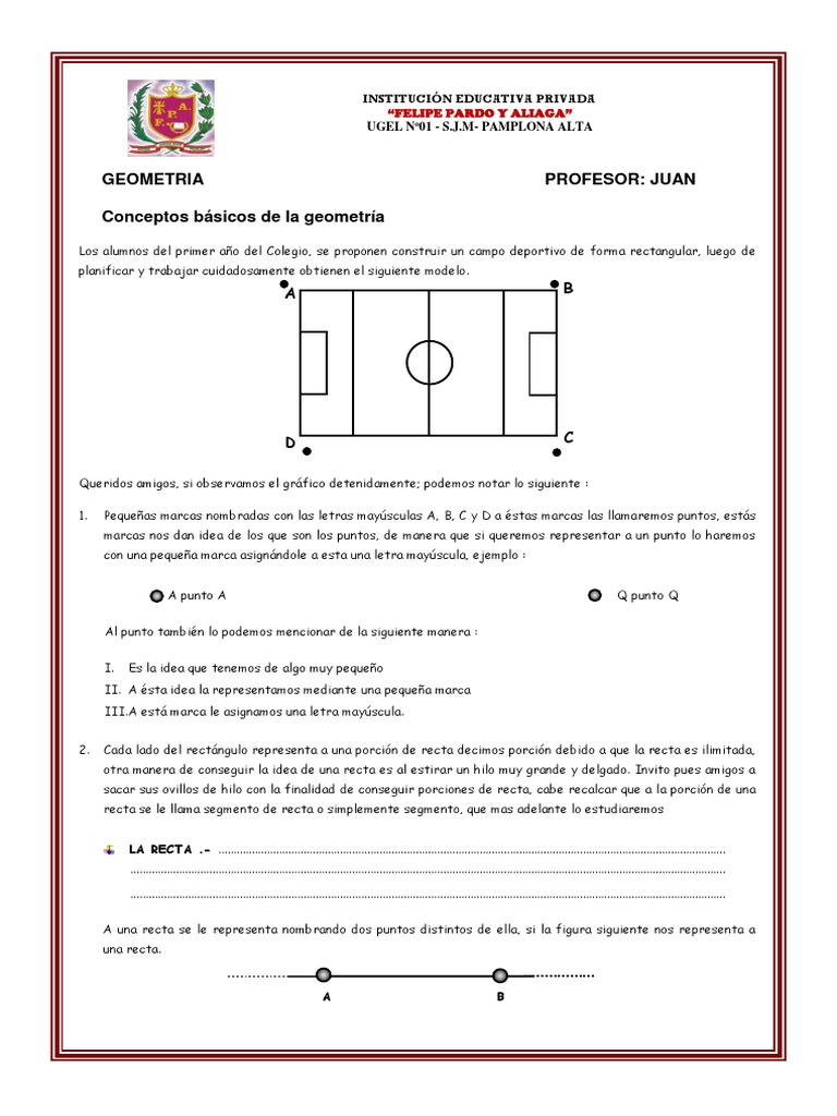 Conceptos Básicos de Geometría para Niños | PDF | Conjunto convexo ...