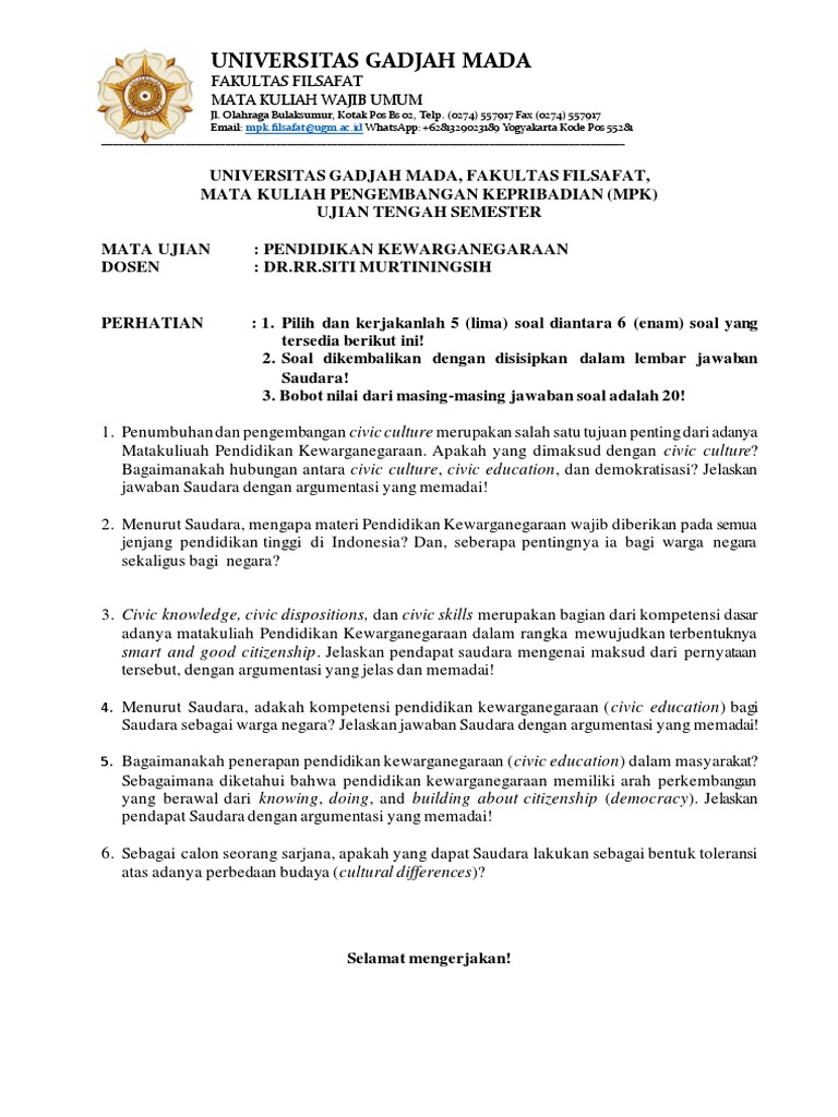 Husnan Abiyyu Haris - KWN (UTS) | PDF