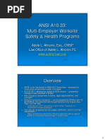 ANSI B11 Standards Safety of Machinery Group 1 1 | PDF | Safety | Risk