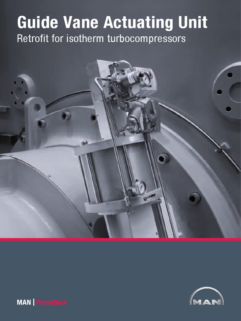 Guide Vane Actuating Unit Isotherm Compressors | PDF | Turbocharger ...