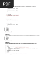 JavaScript Multiple Choice Questions and Answers | PDF | Dynamic Web ...