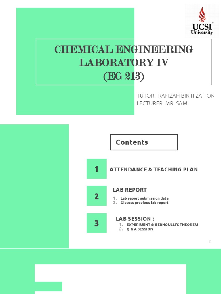 EG 213 - Experiment 6 | PDF | Fluid Dynamics | Transparent Materials