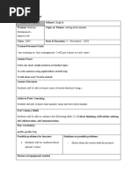 Pyp Planner Template | PDF | Learning | Behavior Modification