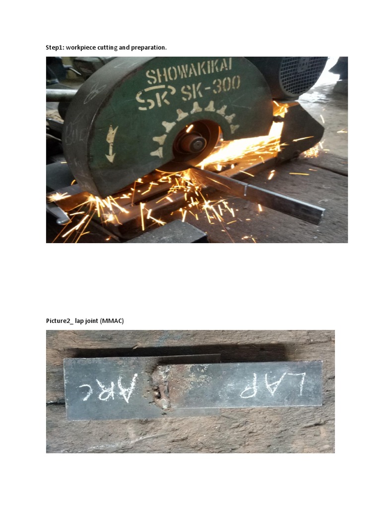 Step1: Workpiece Cutting and Preparation | PDF
