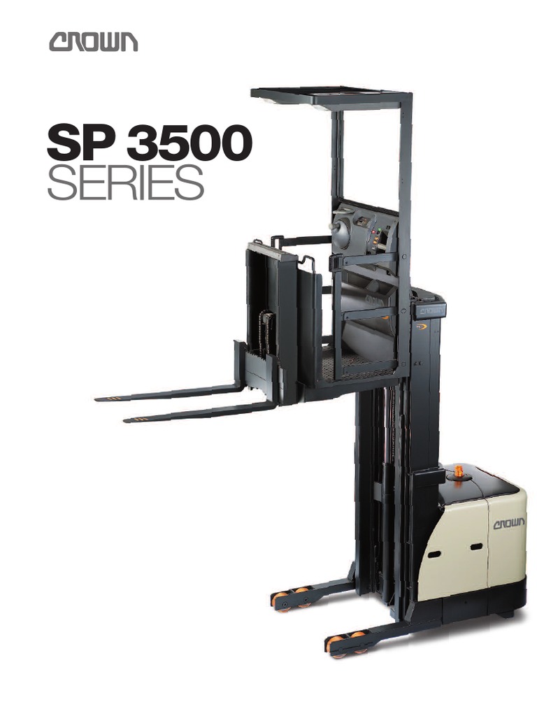 Order Picker sp3500 Brochure GB | PDF | Reliability Engineering | Truck