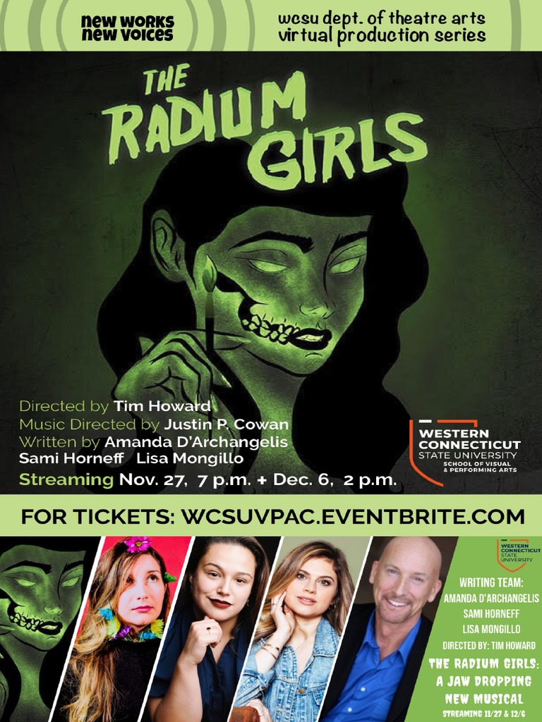 Program - The Radium Girls: A Jaw Dropping New Musical | PDF | Musical ...