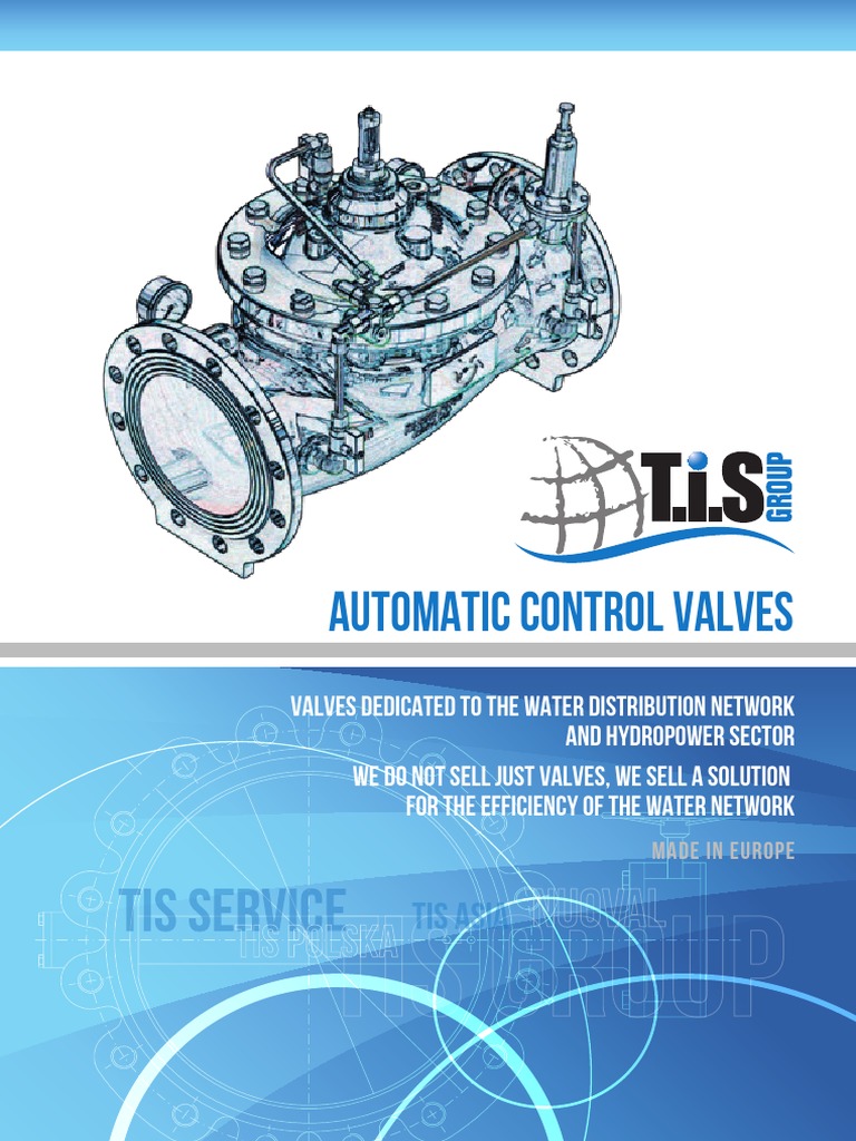 Automatic Control Valves for Water Systems | PDF | Valve | Automation