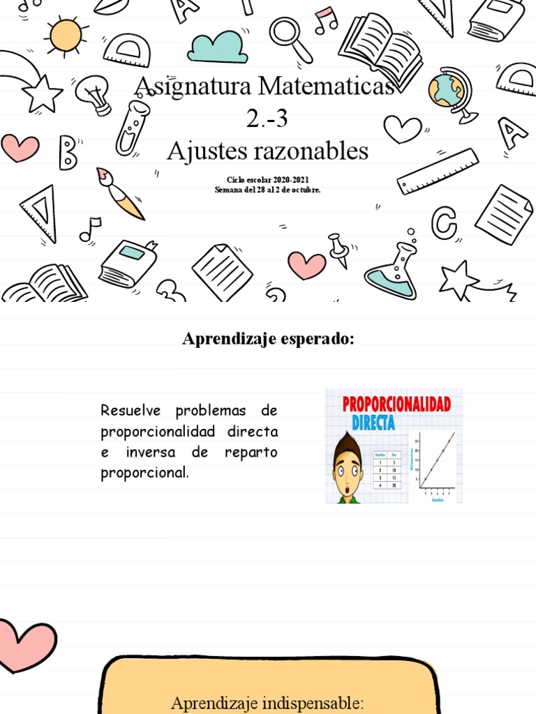 Ajustes Razonables - Presentacion. | PDF | Evaluación | Epistemología