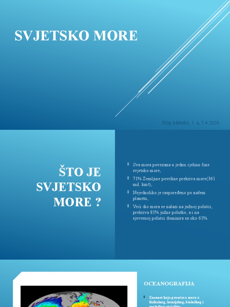 Svjetsko More | PDF