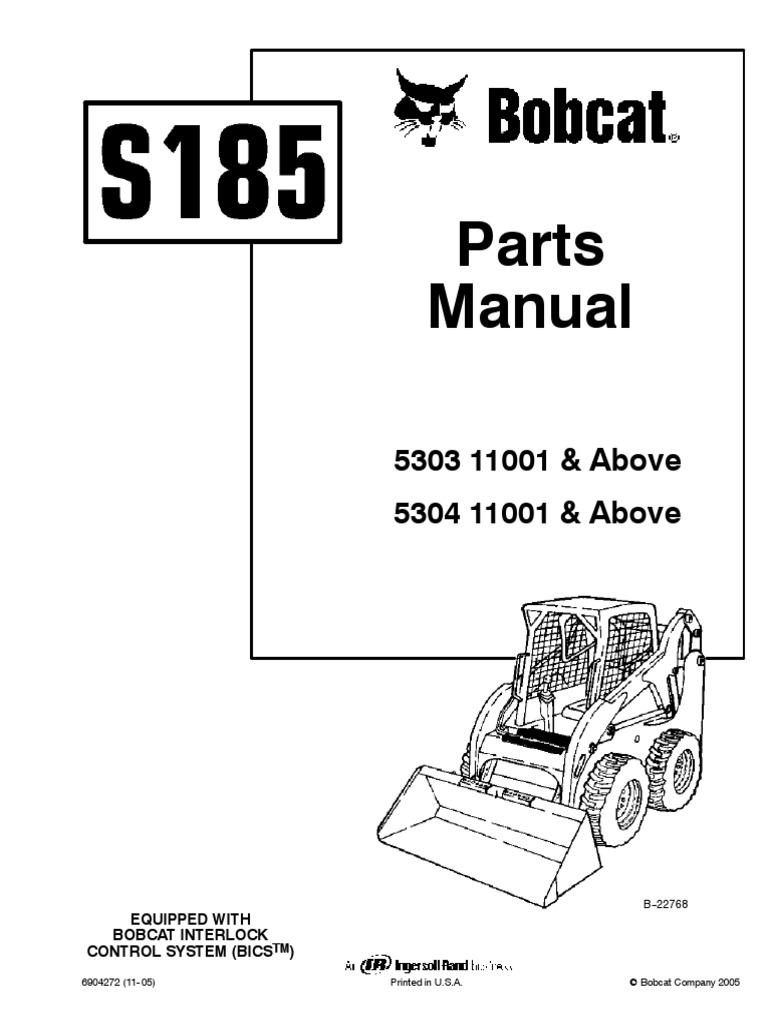 Bobcat s185 PDF | PDF | Engines | Turbocharger