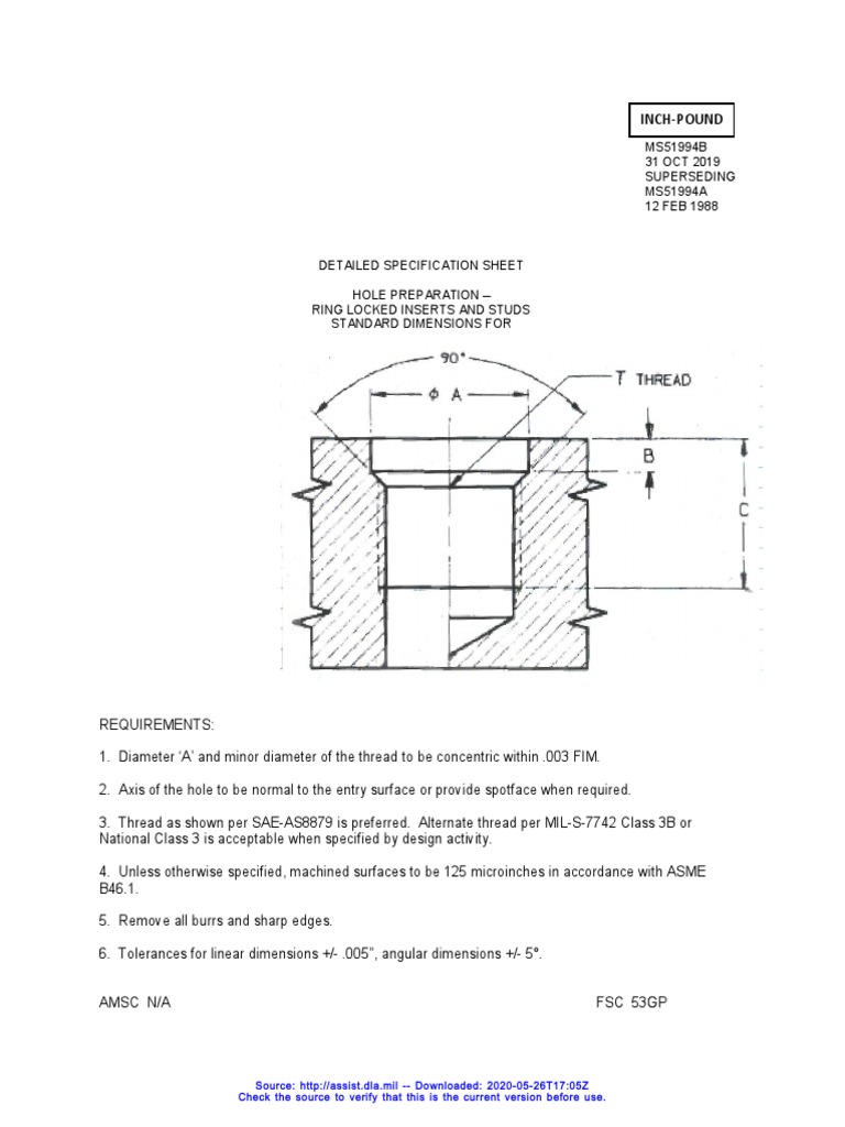 MS51994 REV. B - Part1 | PDF