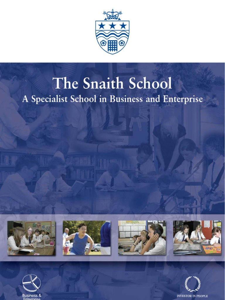 The Snaith School Prospectus | PDF | Curriculum | Schools