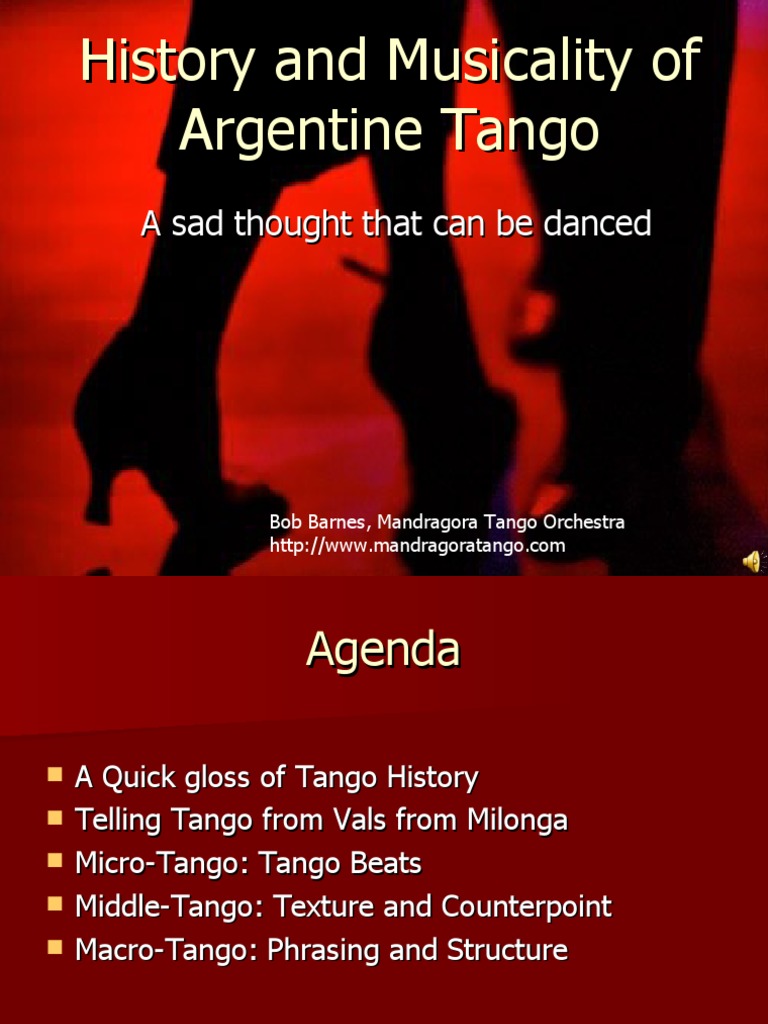History and Musicality of Argentine Tango | PDF | Tango | Performing Arts