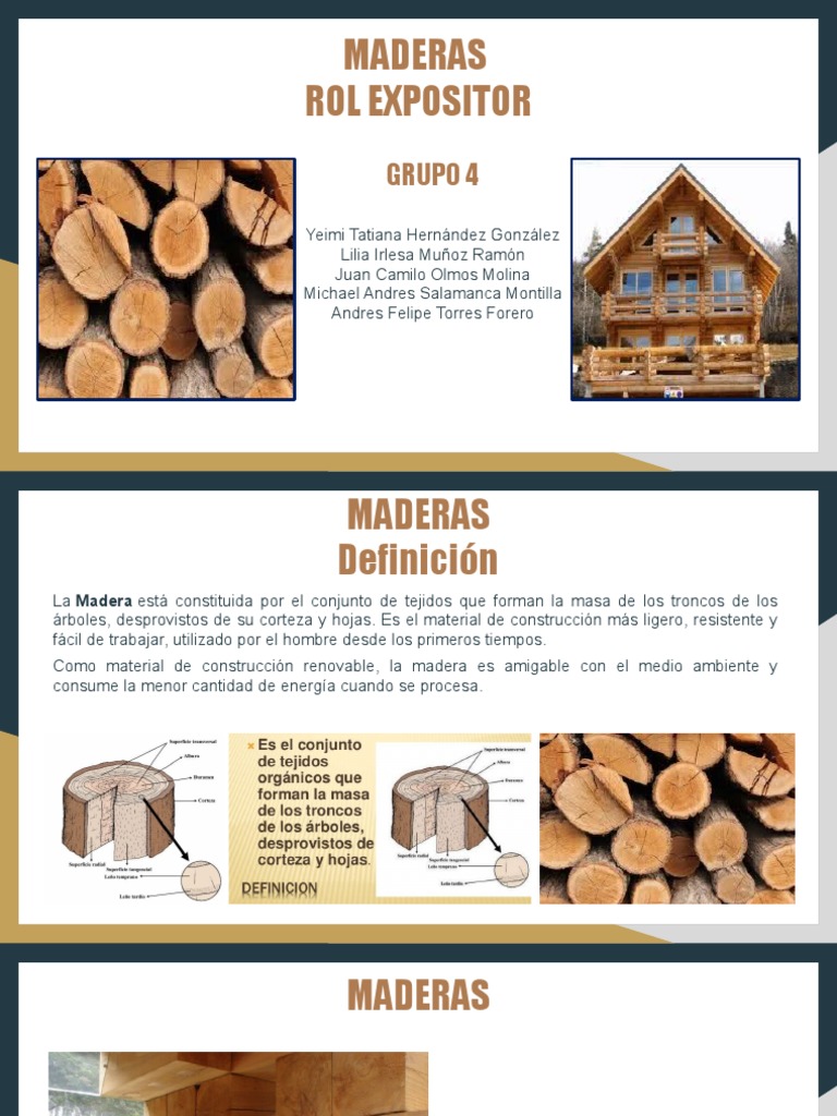 Propiedades y usos de la madera como material de construcción a través de la historia | PDF ...