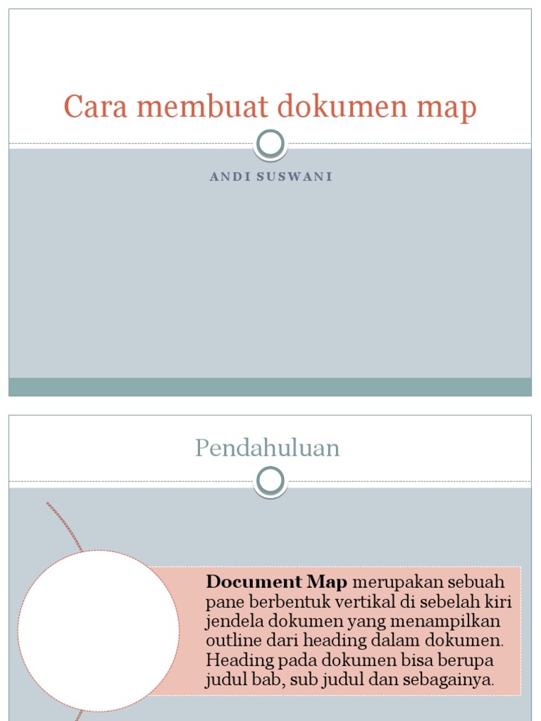 Cara Membuat Dokumen Map Pdf Komputer