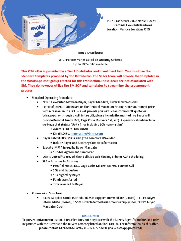Flyer - TIER 1 Distributor Cranberry Cardinal | PDF | Microeconomics ...
