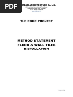 ACP-Installation Methodology | PDF | General Contractor | Warehouse