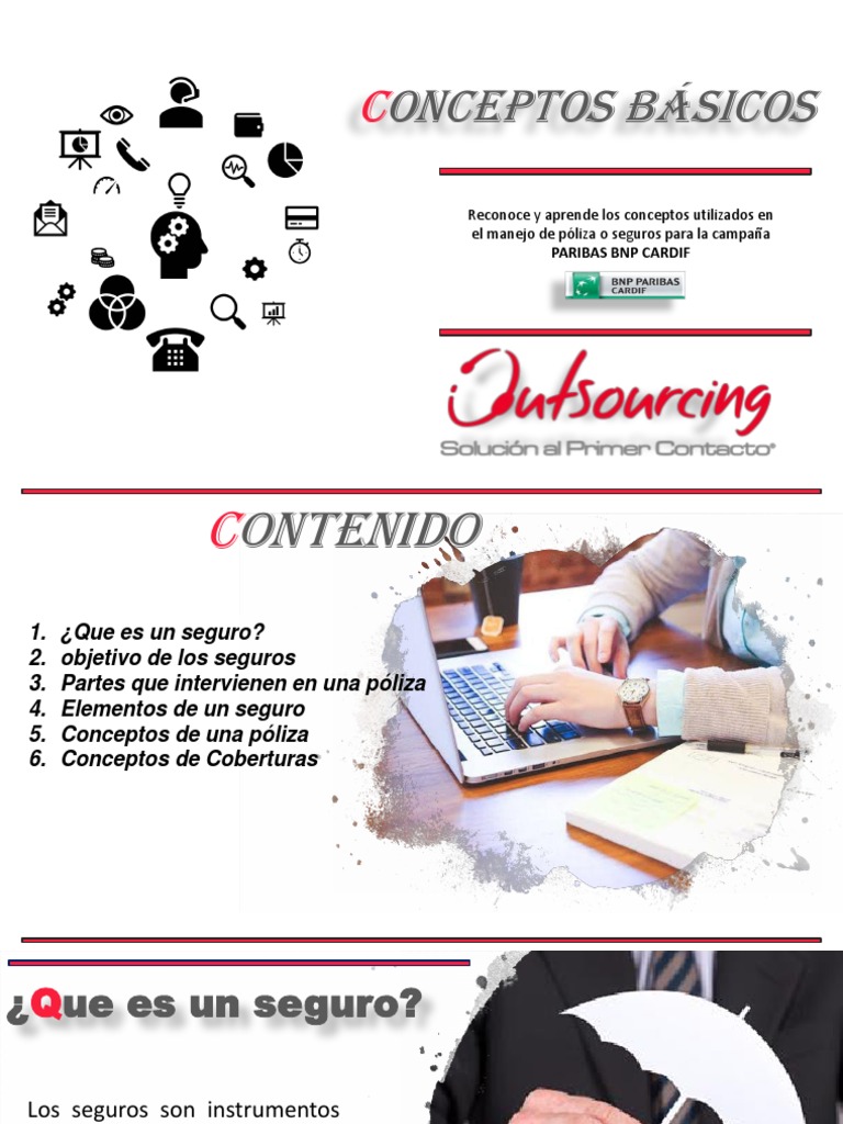 Conceptos Basicos de La Aseguradora | PDF | Póliza de seguros | Seguro