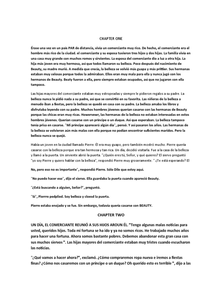 CHAPTER ONE Spanish | PDF | Cocina, comidas y vino | Arte