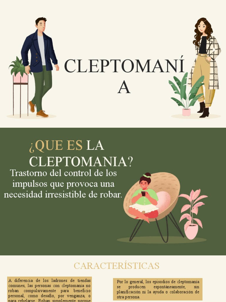 Definición y características de la cleptomanía | PDF | Diagnóstico ...