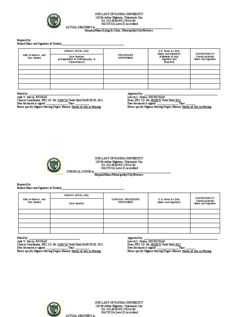 PRC Form New Curiculum | PDF | Nursing | Medicine