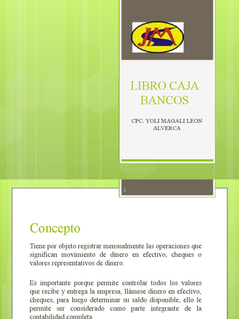 Libro Caja y Banco | PDF | Contabilidad | Bancos