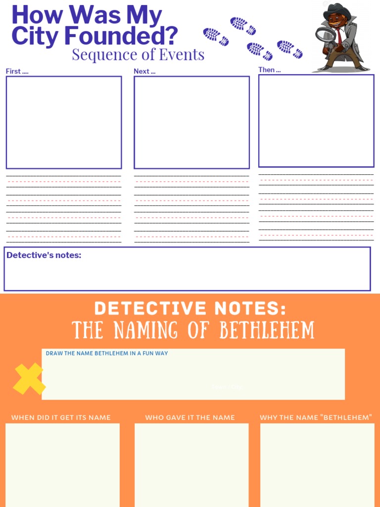 Detective Journal Packet | PDF