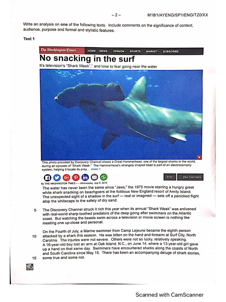 No Snacking in The Surf | PDF