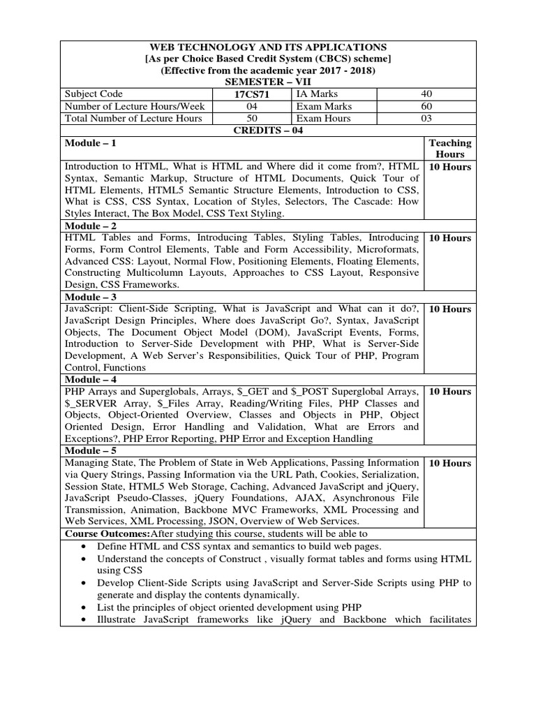 CSE 7th Sem Syllabus | PDF | Parallel Computing | Cloud Computing
