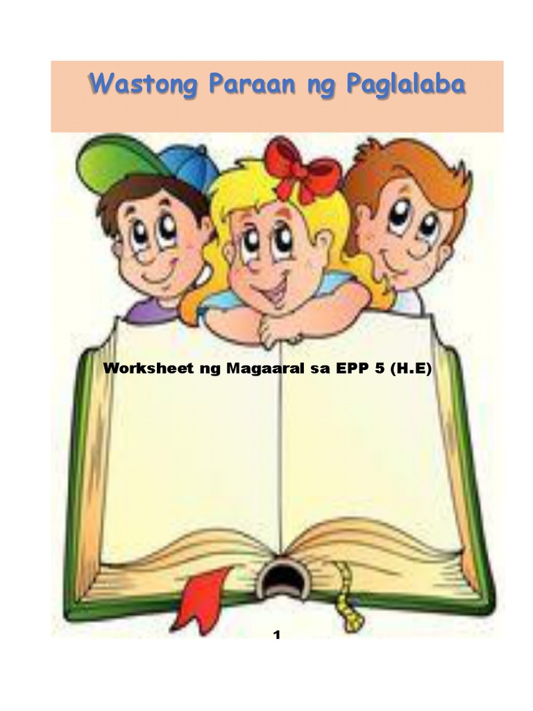 Learners Packet EPP VMaragondon District Wastong Paglalaba | PDF