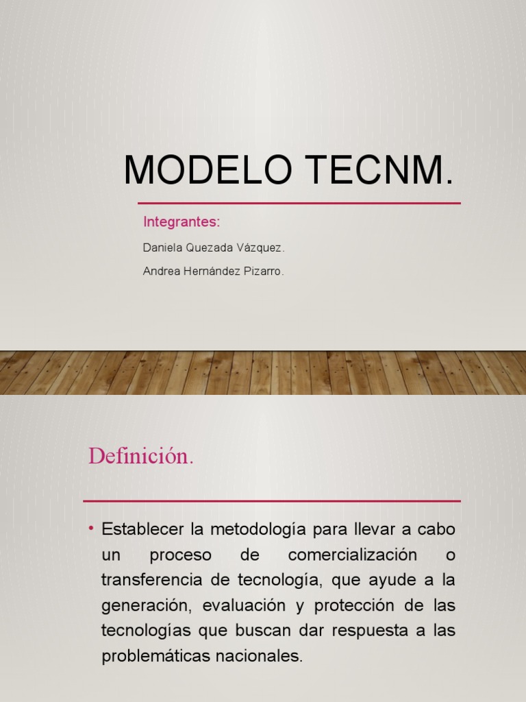 Modelo TecNM | PDF | Innovación | Propiedad intelectual