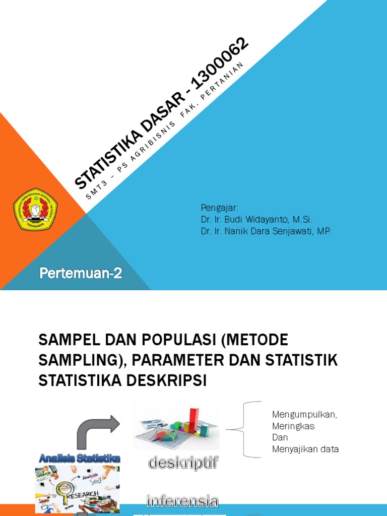 Metode Sampling dalam Statistika Dasar | PDF
