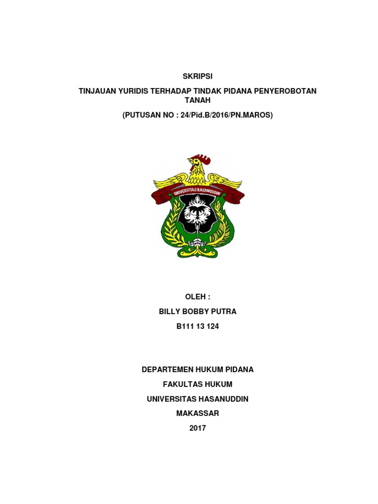 Locus Delicti Dalam Hukum | PDF