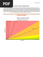 Big O Notation Chart | PDF