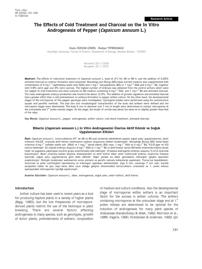 Bot 26 3 2 0011 5 | PDF | Pollen | Capsicum