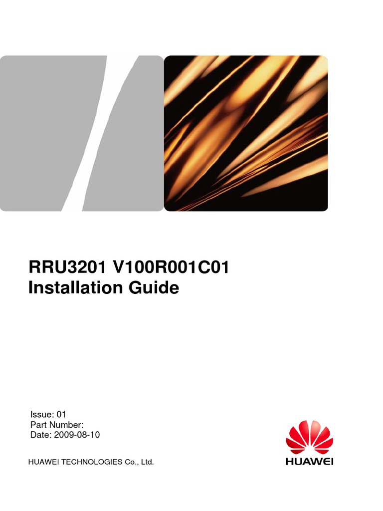 Installation Guide RRU PDF | PDF | High Voltage | Electrostatic Discharge