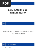 EM-827/EM-827B Material Properties | PDF | Thermal Expansion | Materials
