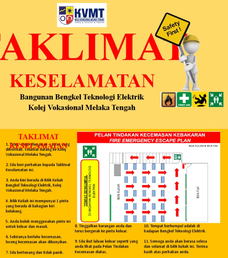 Taklimat Keselamatan | PDF
