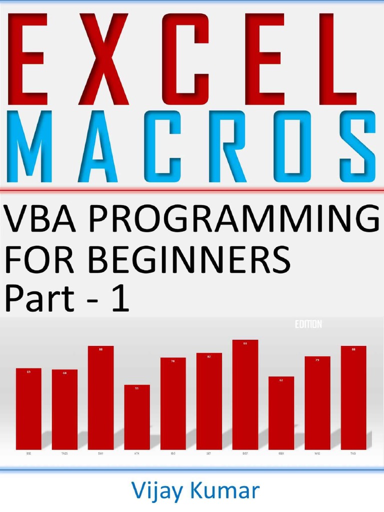 Excel Macros Vba Programming For Beginners Part 1 Nodrm Pdf 5400