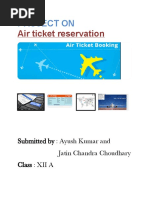 Class 12 Project Railway Reservation | PDF | Python (Programming ...