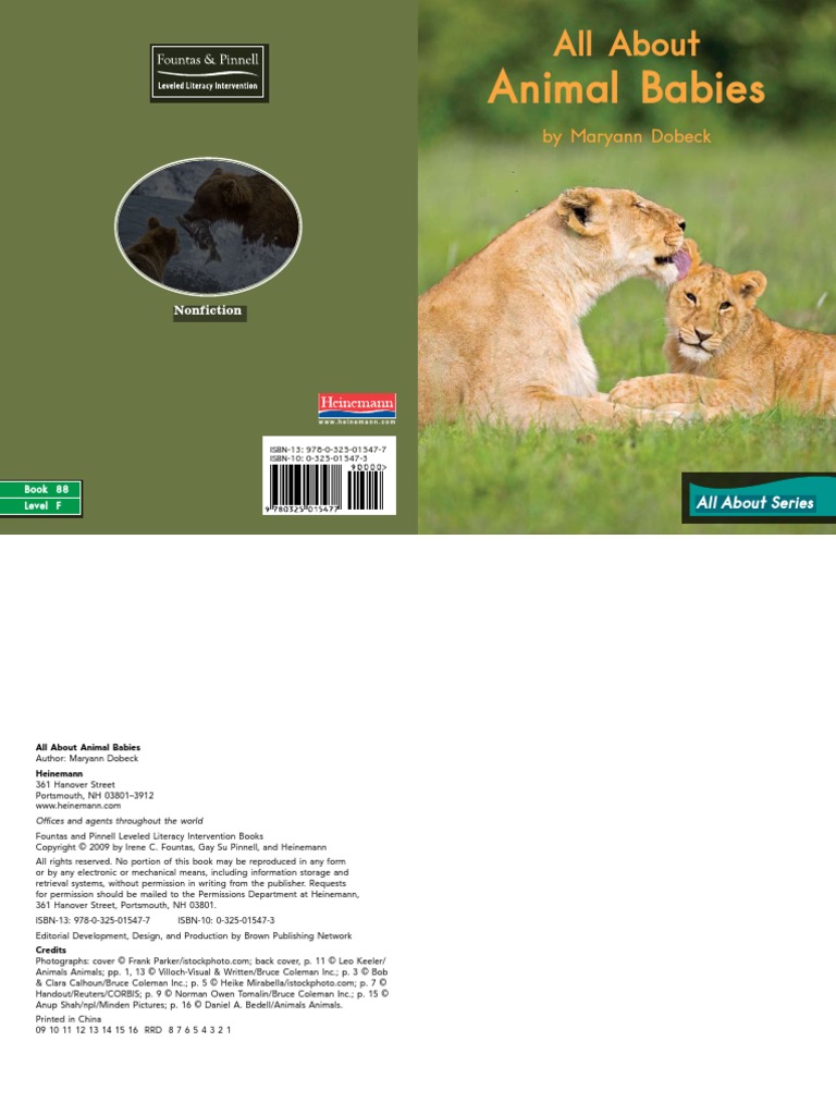 All About Animal Babies | PDF