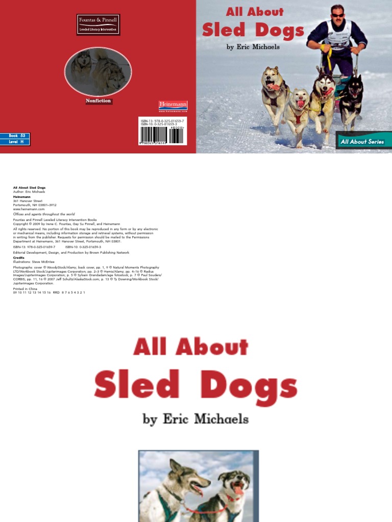 Sled Dogs: © 2008 Heinem Ann | PDF | Animals And Humans | Dog Sports