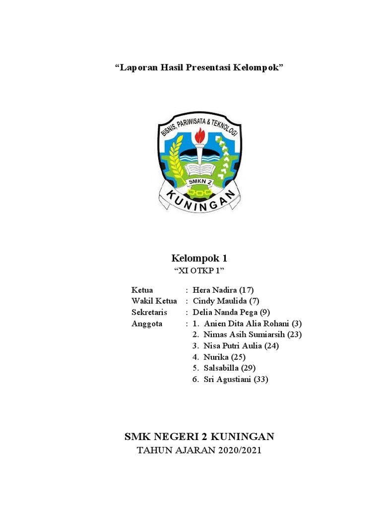 Laporan Hasil Presentasi Kelompok | PDF