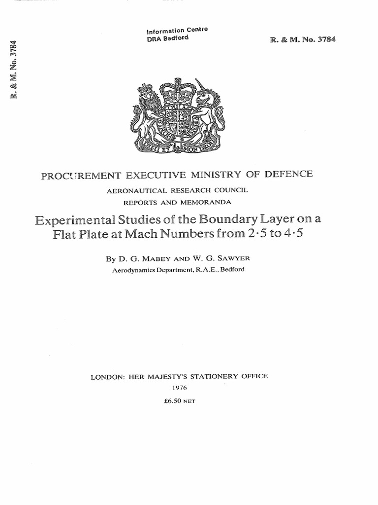 3784 PDF | PDF | Boundary Layer | Reynolds Number