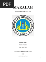 Rumus dan Perintah Dasar AutoCAD | PDF | Komputer