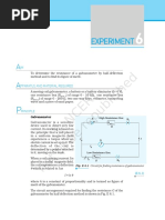 Class - Xii Physics Experiment - 1 Aim | PDF | Electrical Resistance ...