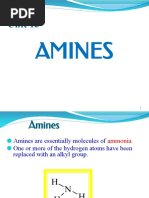AMINES - RNH2 | PDF | Amine | Methyl Group